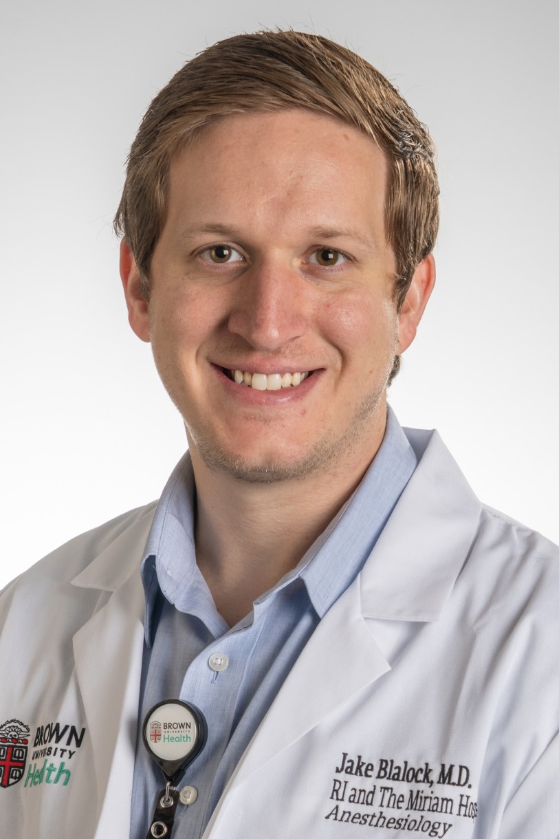 Jake Blalock, MD | Anesthesiology | Medical School | Brown University